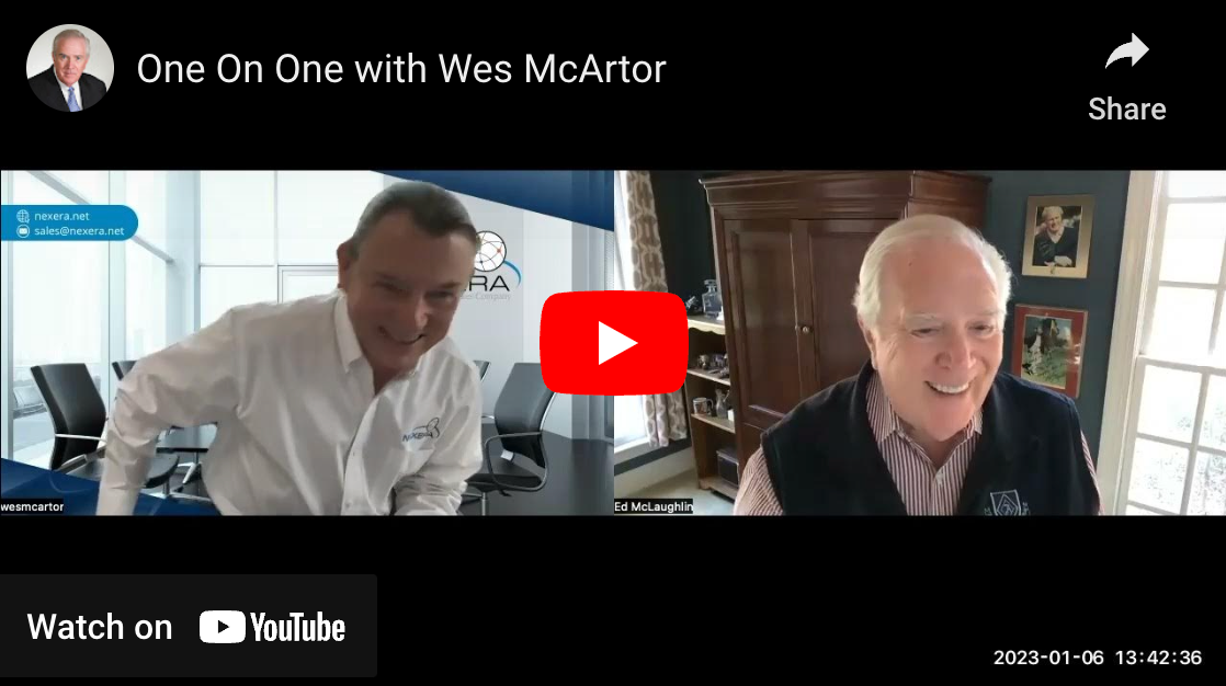 One on One with Ed Mclaughlin: Wes McArtor - NEXERA